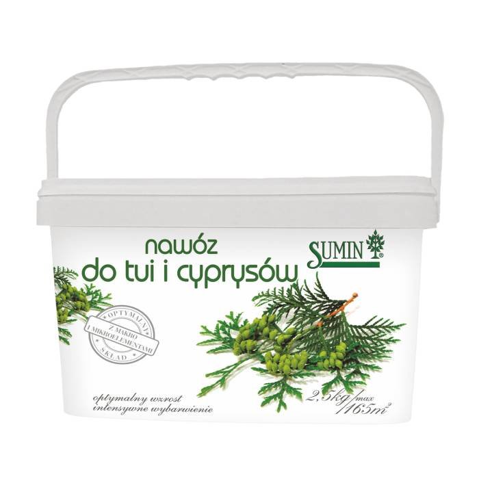 SUMIN NAWÓZ DO TUJ I CYPRYSIKÓW 2,5 kg - SUMIN | Sklep EMPIK.COM