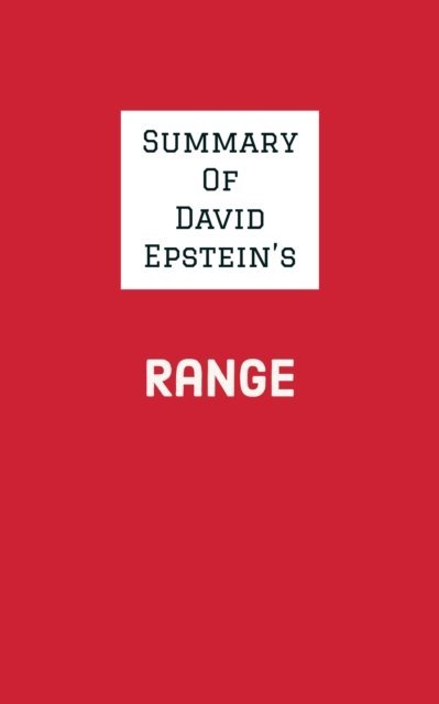 Summary of David Epstein's Range [DRM] - ebook EPUB - Irb Media | Ebook Sklep EMPIK.COM