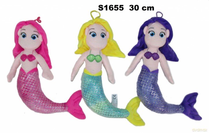 Sun-Day, maskotka syrenka pluszowa 30cm s1655 - Sun-Day | Sklep EMPIK.COM