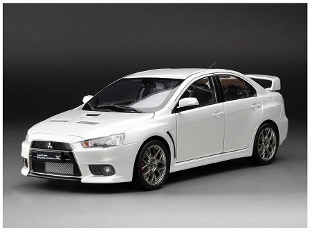 Sun Star Mitsubishi Lancer Evo X White 1:18 5824 - MCG | Sklep EMPIK.COM