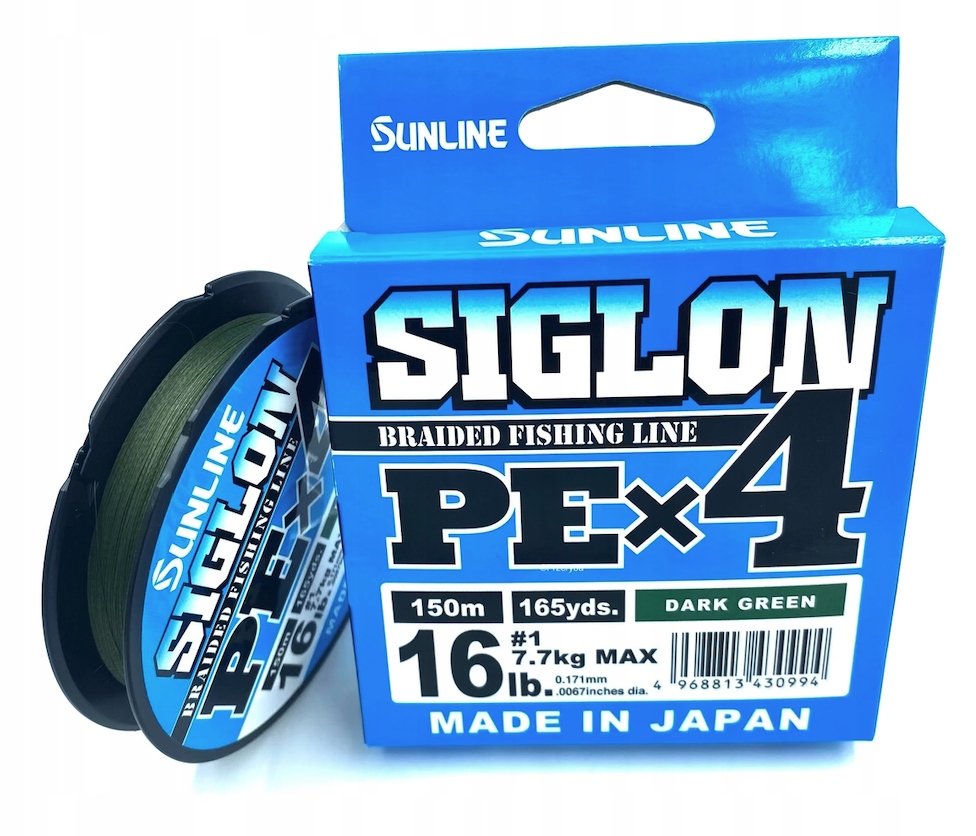 SUNLINE SIGLON X4 PE 1,0 150M DARK GREEN - Sunline | Sport Sklep EMPIK.COM