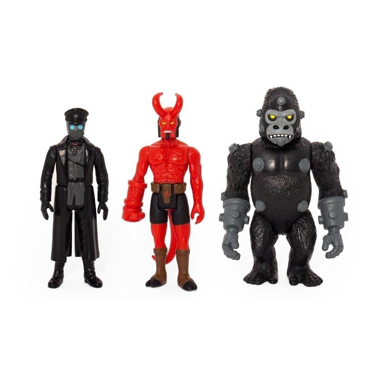 Super 7 Hellboy Reaction Action Figures 3 Pack A, wielokolorowe - Inna ...