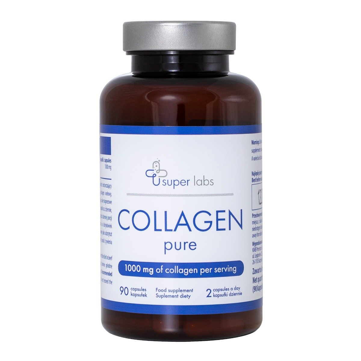 Super Labs, Collagen pure, suplement diety, 90 kapsułek | Sklep EMPIK.COM