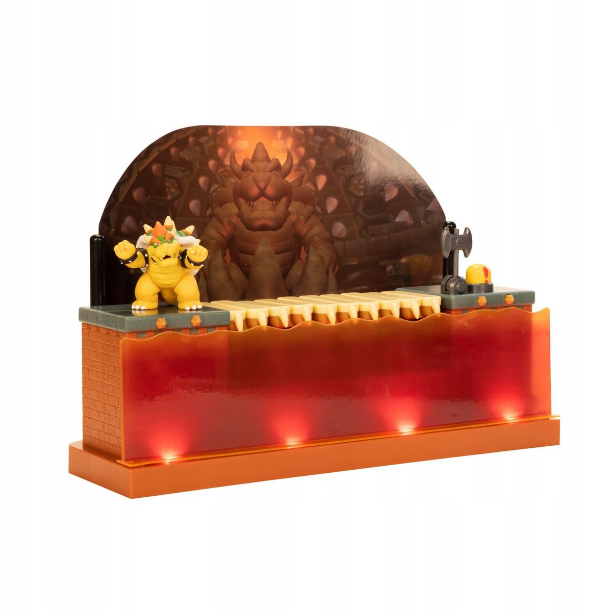Super Mario - 2,5 Deluxe Bowser Battle Playset (418604) [Figurka ...