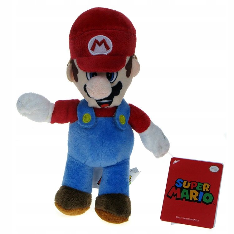 Super Mario Bros. - Maskotka Mario - 20cm (20432) - Whitehouse Leisure ...