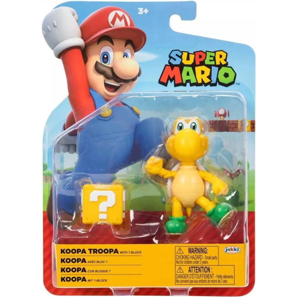 Super Mario Jakks Pacific Oryginalna Ruchoma Figurka Koopa Troopa ...