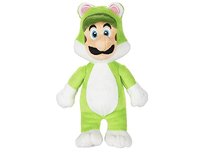 Super Mario Plush - Cat Luigi Collectible Toy Plush, Green, One Size ...