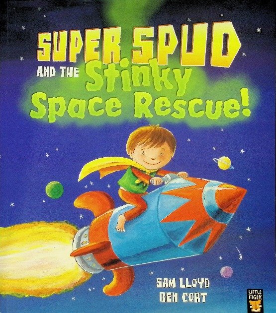 Super Spud and the Stinky Space Rescue - Lloyd Sam | Książka w Empik
