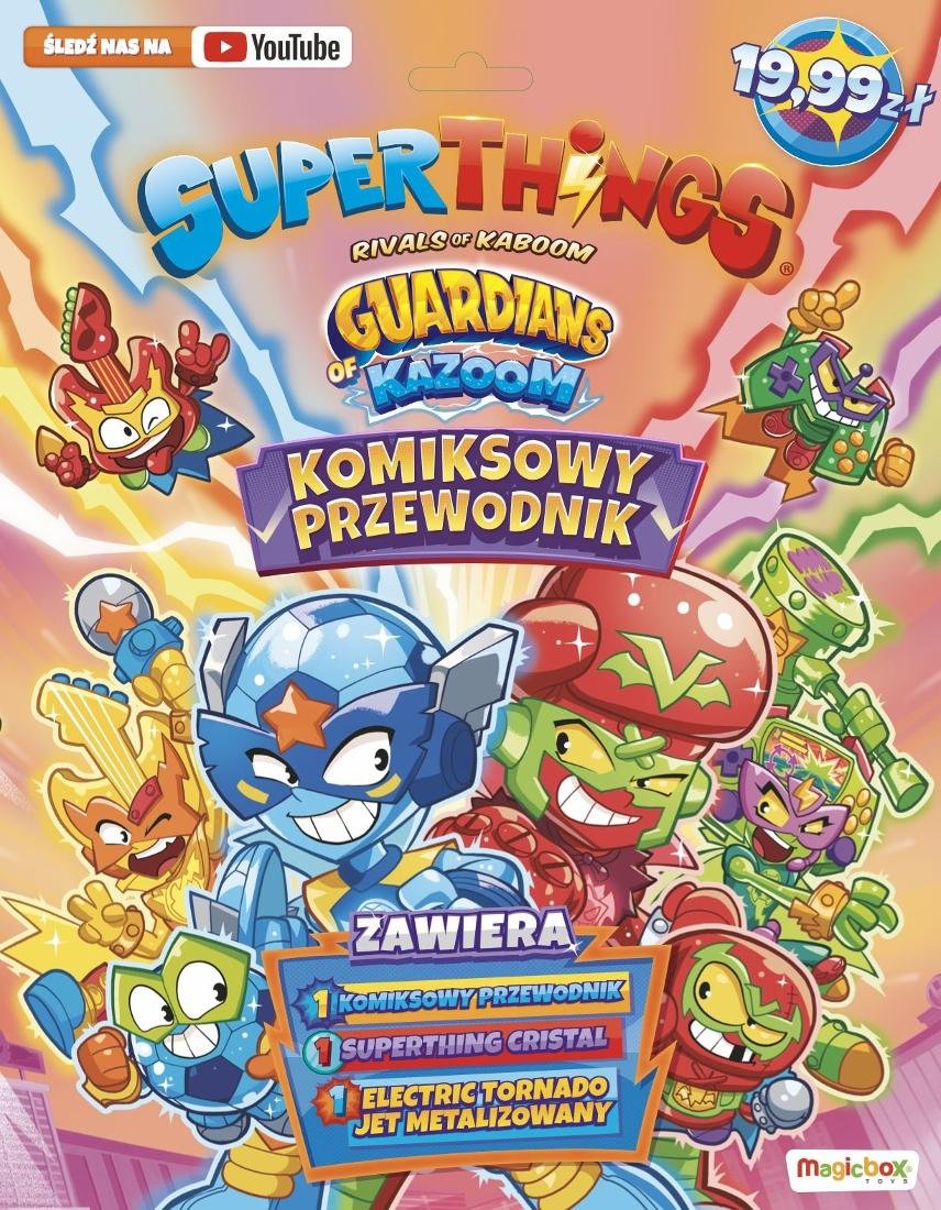 Super Things 4 Guardians of Kazoom Zestaw Startowy - SuperThings ...