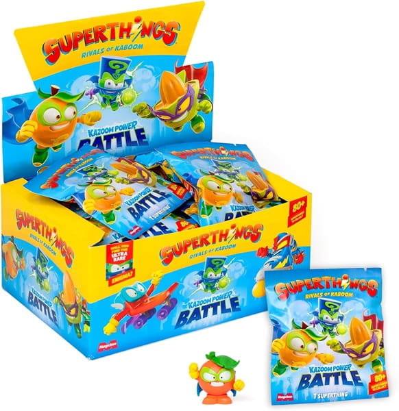 Super Things Seria 14 Zings KAZOOM Power Battle BOX 25 Saszetek ...