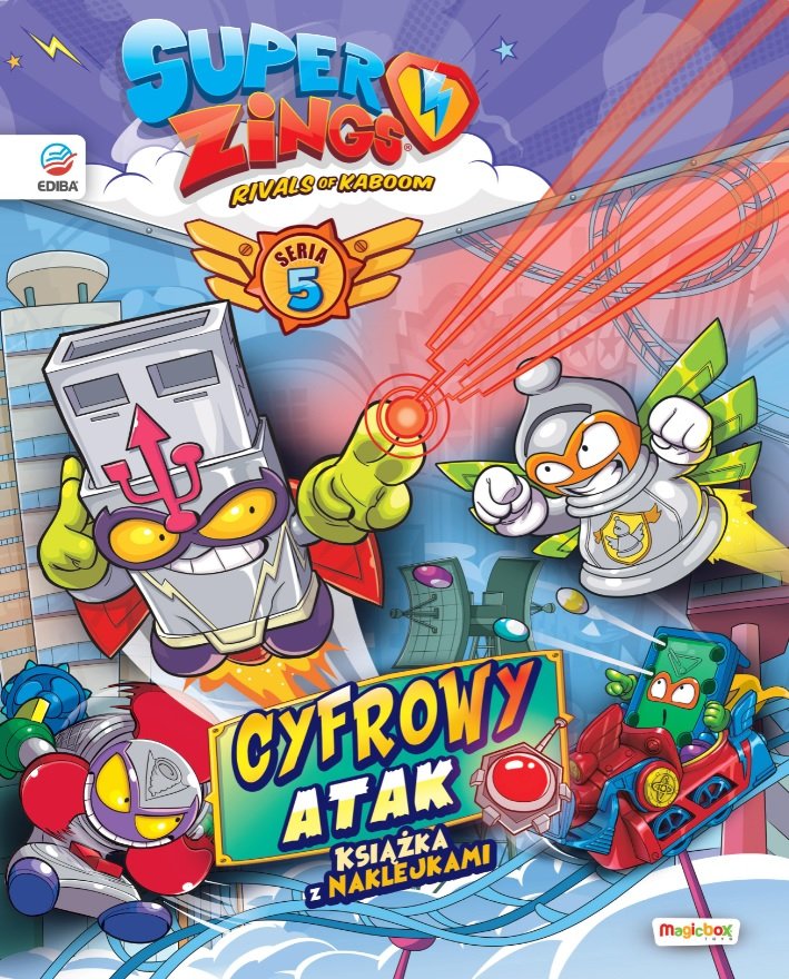 Super Zings Książka z Naklejkami - Super Zings | Sklep EMPIK.COM