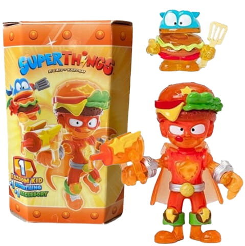SUPER ZINGS THINGS 9 SERIA KAZOOM KID BURGER BLAST - SuperThings ...