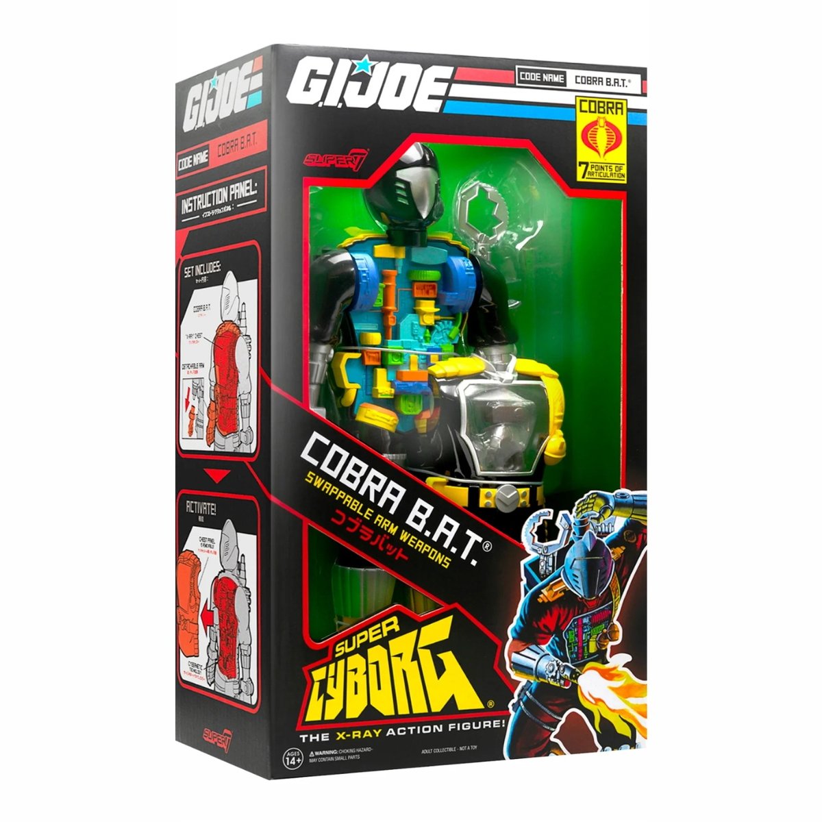 SUPER7 - GI Joe Cyborg - Nietoperze (oryginał) - Inna marka | Sklep ...