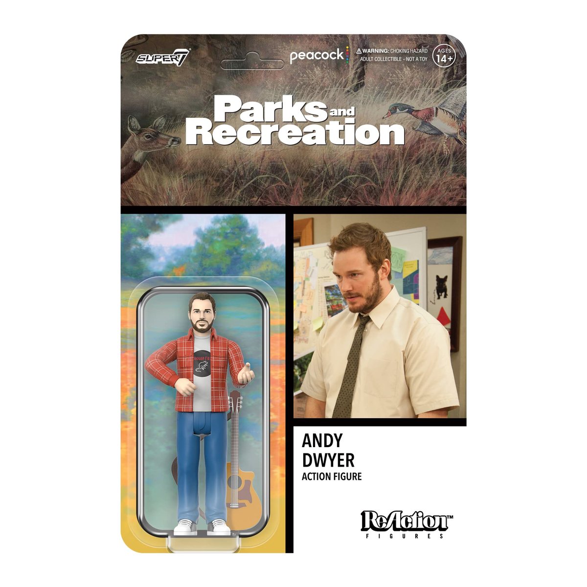 Super7 Parks and Recreation Andy Dwyer (mysi szczur) - 3,75-calowa ...