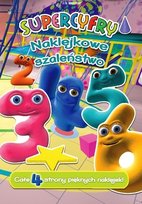 Supercyfry. Naklejkowe szaleństwo - Opracowanie zbiorowe | Książka w Empik