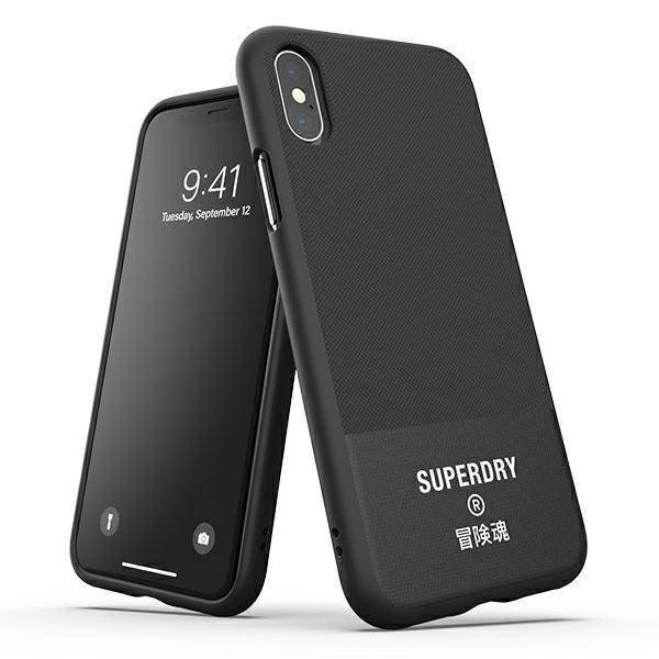 SuperDry Moulded Canvas iPhone X/Xs Case czarny/black 41544 - Superdry ...