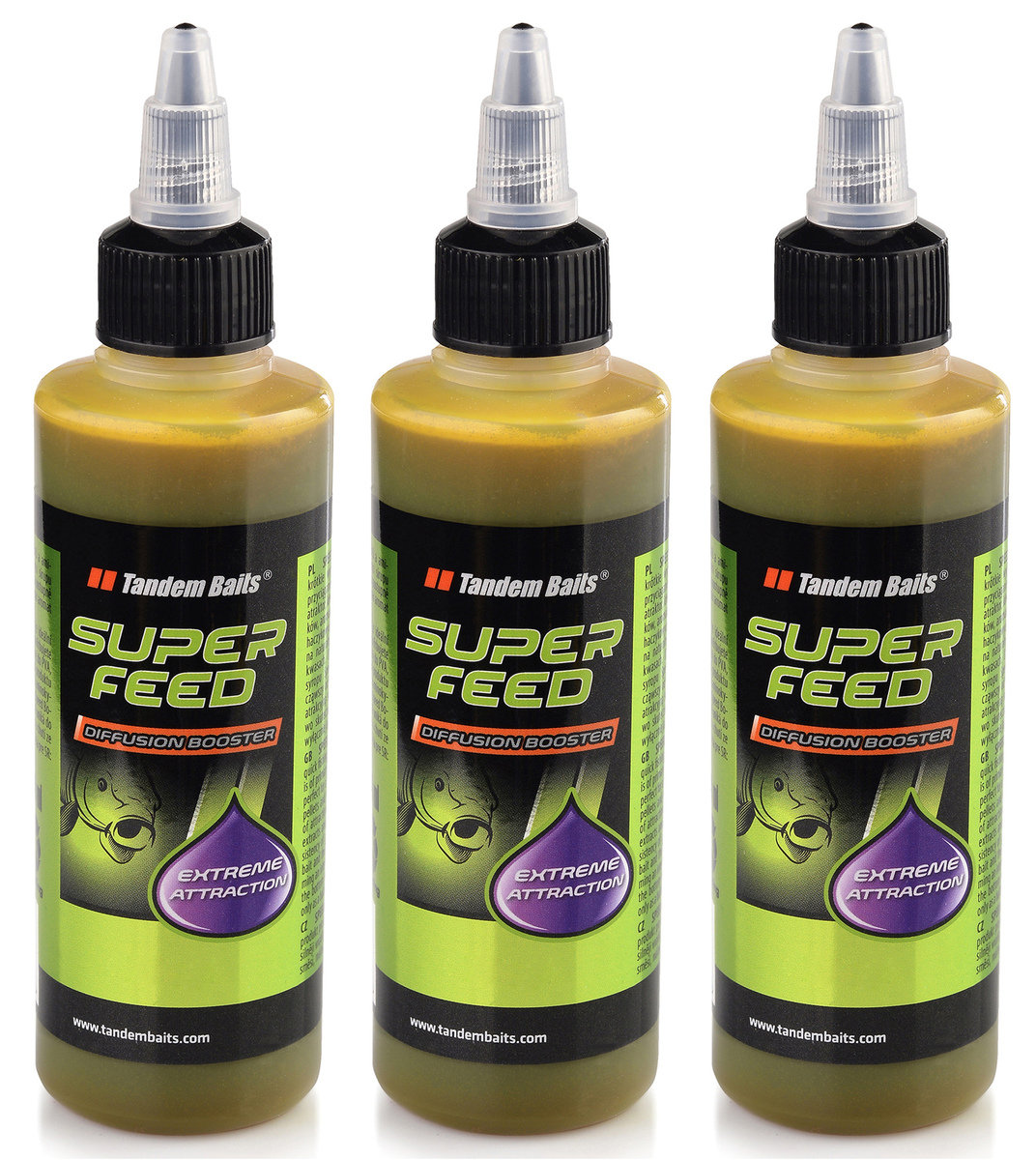 SuperFeed Diffusion Booster karpiowy 100ml Mix smaków - 3 sztuki ...