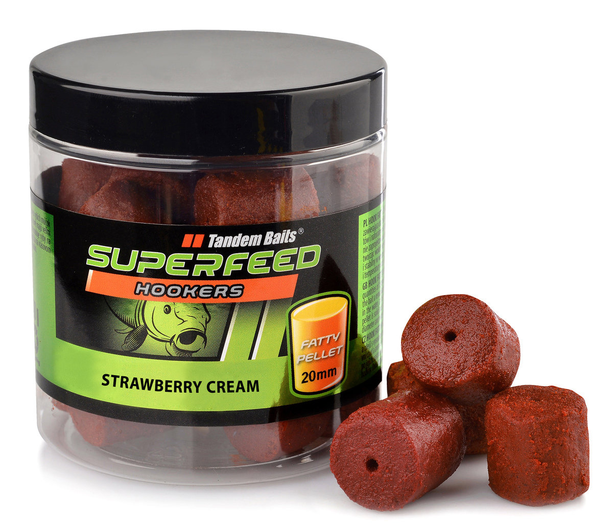 SuperFeed Hook Fatty Pellet 20mm/150g Truskawka Kremowa - Tandem Baits ...