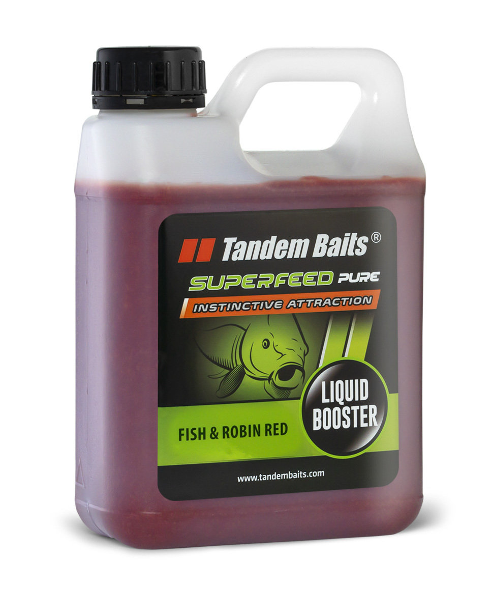 SuperFeed Pure Booster 1000 ml Fish&Robin Red - Tandem Baits | Sport ...