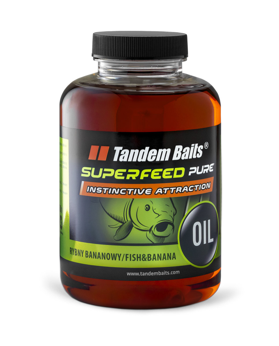 SuperFeed Pure Olej rybny bananowy 500ml - Tandem Baits | Sport Sklep ...