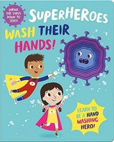 Superheroes Wash Their Hands! - Katie Button | Książka w Empik
