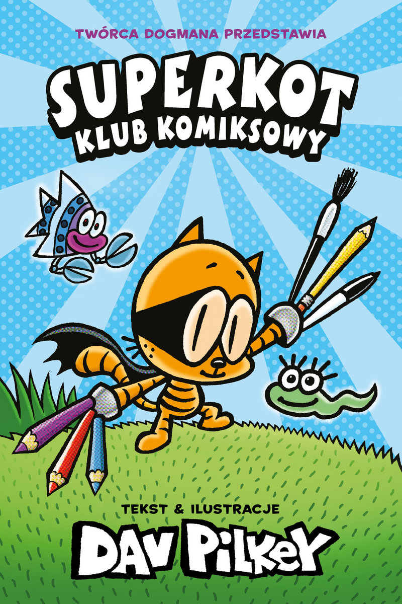 Superkot. Klub komiksowy. Tom 1 - Pilkey Dav | Książka w Empik