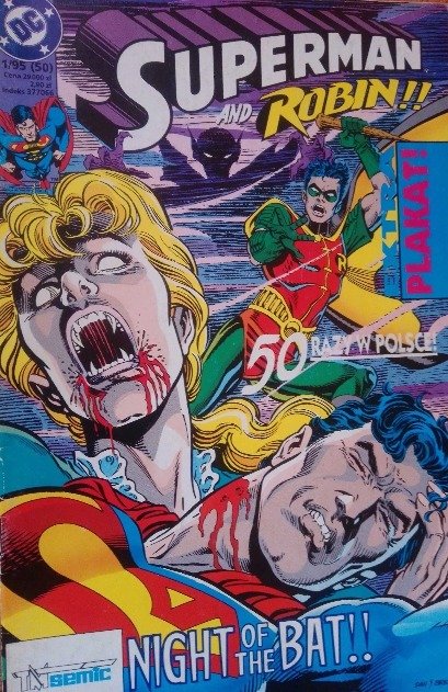 Superman and Robin Nr 1 / 1995 - Opracowanie zbiorowe | Książka w Empik