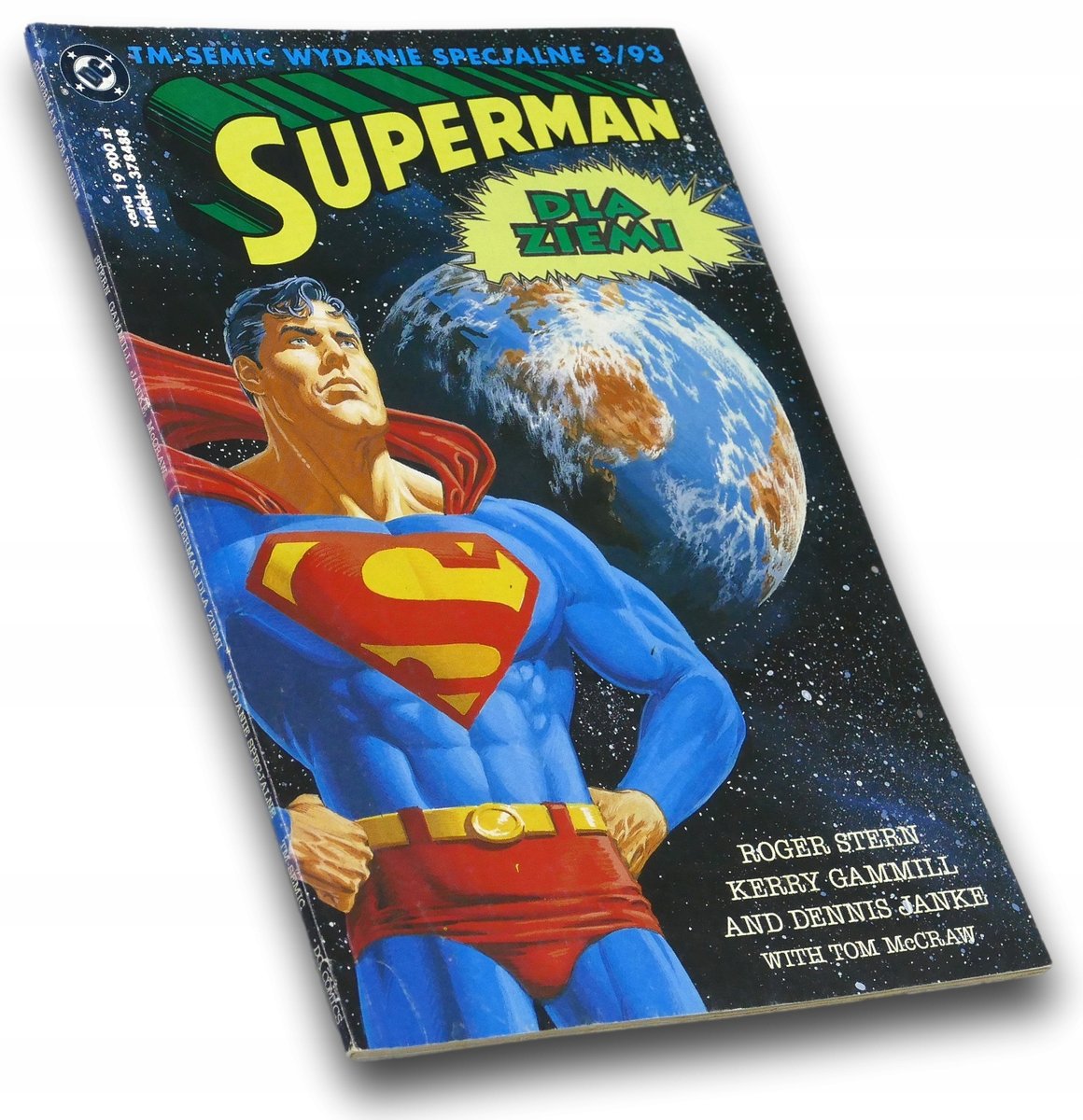 Superman Dla Ziemi wydanie specjalne nr 3/93 DC Stern - Opracowanie ...