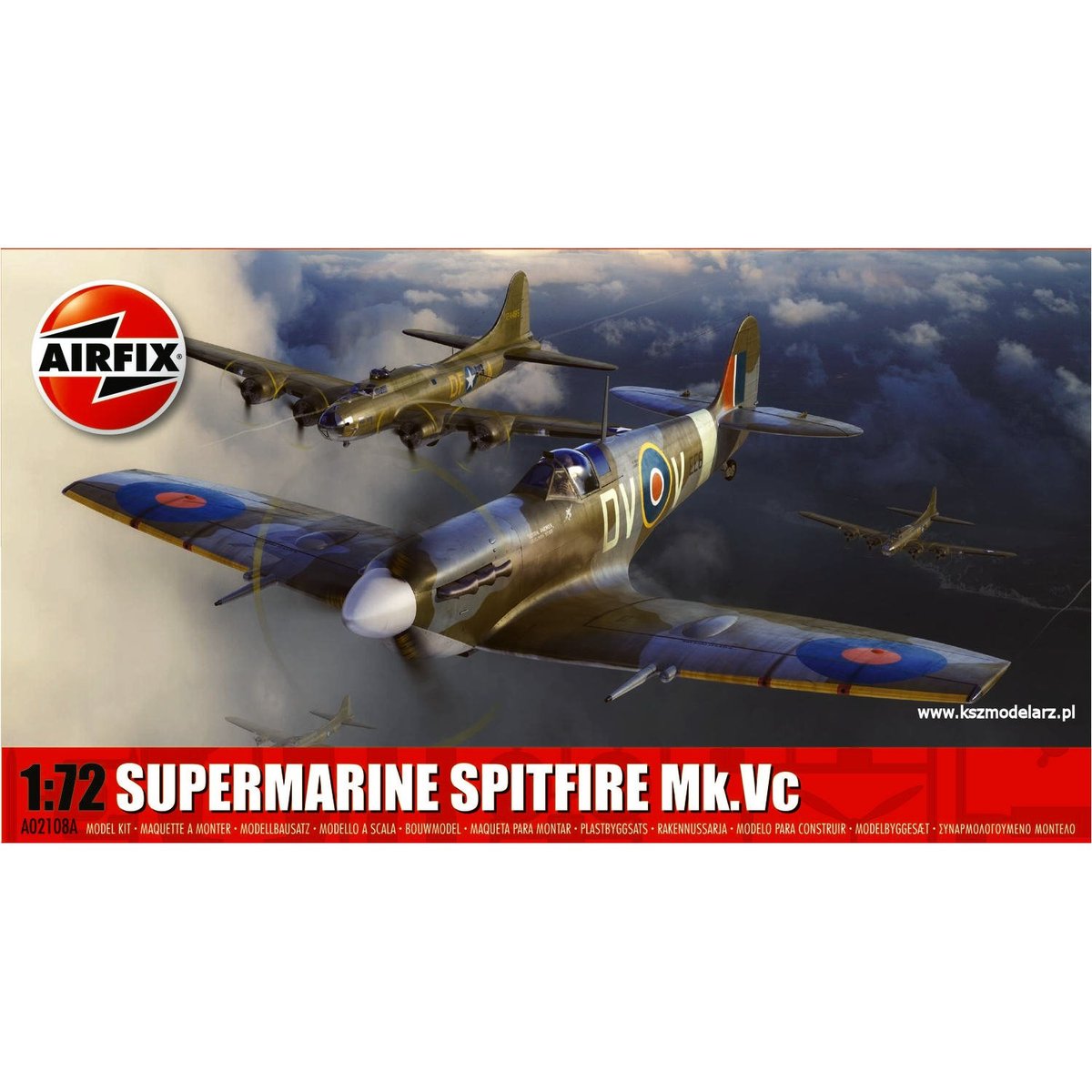 Supermarine Spitfire Mk.Vc - Airfix A02108A - Airfix | Sklep EMPIK.COM