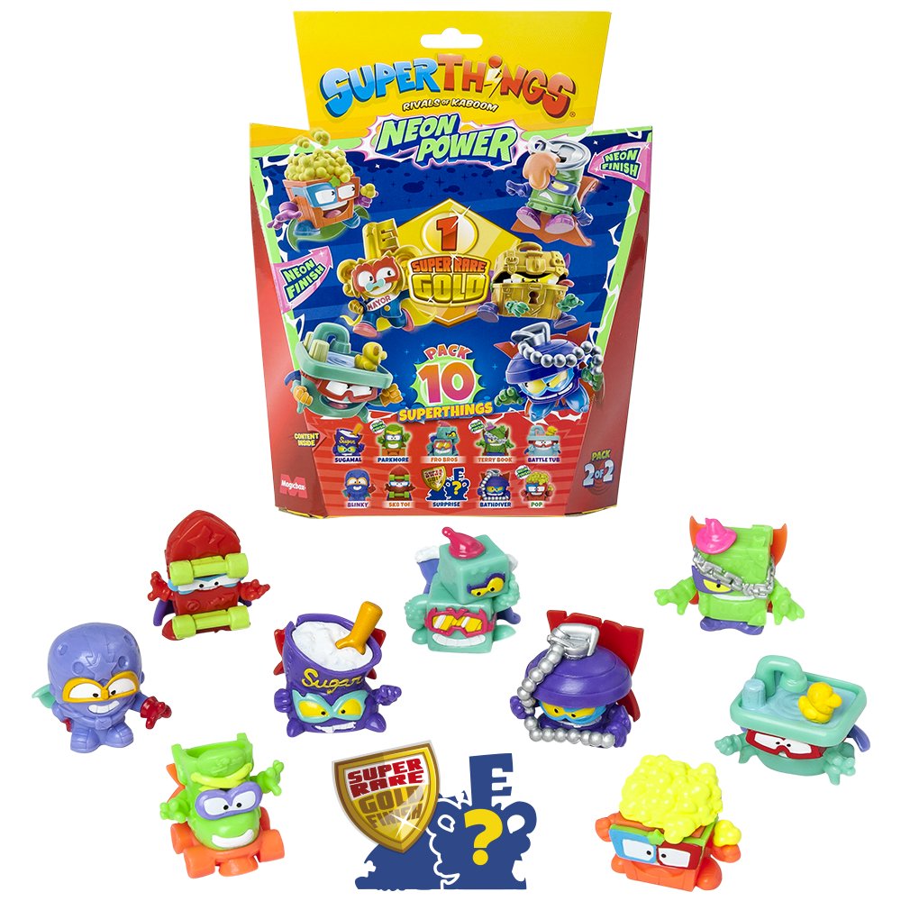 Superthings 10 Figurek Neon Power Figurka Pack2Of2 S11 - Magic Box ...