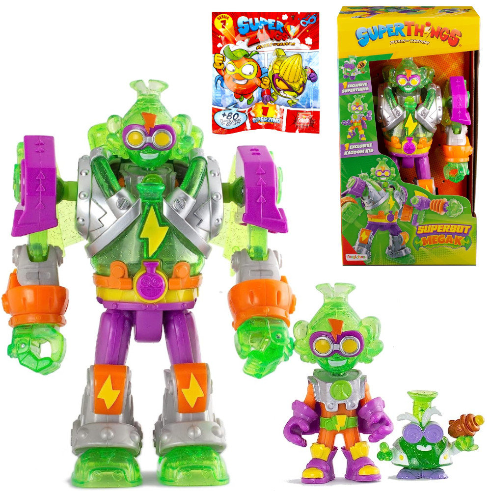 SuperThings Figurka Superbot Mega-K Zestaw 3w1 20234 + saszetka - Inna ...