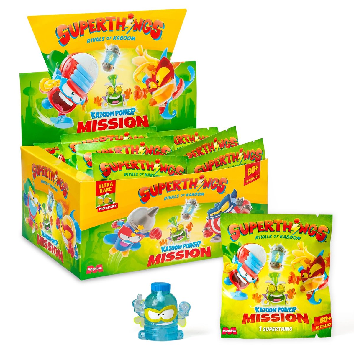 SUPERTHINGS KAZOOM Power Mission – One Pack. Zestaw 25 saszetek z ...