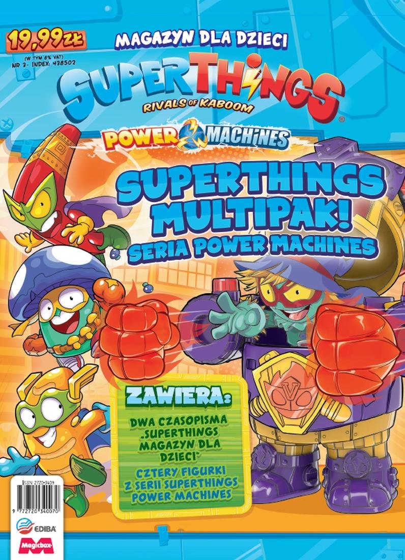 SuperThings Magazyn dla Dzieci Multipak - Ediba Polska Sp. z o.o. | Prasa Sklep EMPIK.COM