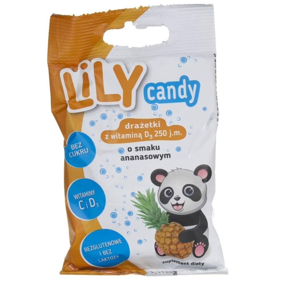 Suplement diety, 7Pharma, Lily Candy, Drażetki z witaminami C i D o ...