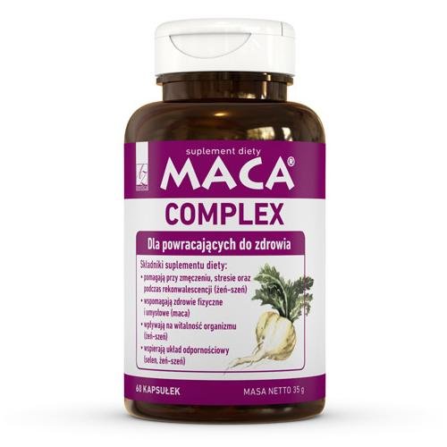 Suplement diety, A-Z Medica, Maca Complex, 60kaps. | Sklep EMPIK.COM