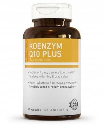 Suplement diety, AMC Pharma, Koenzym Q10 PLUS, 60 kaps. | Sklep EMPIK.COM
