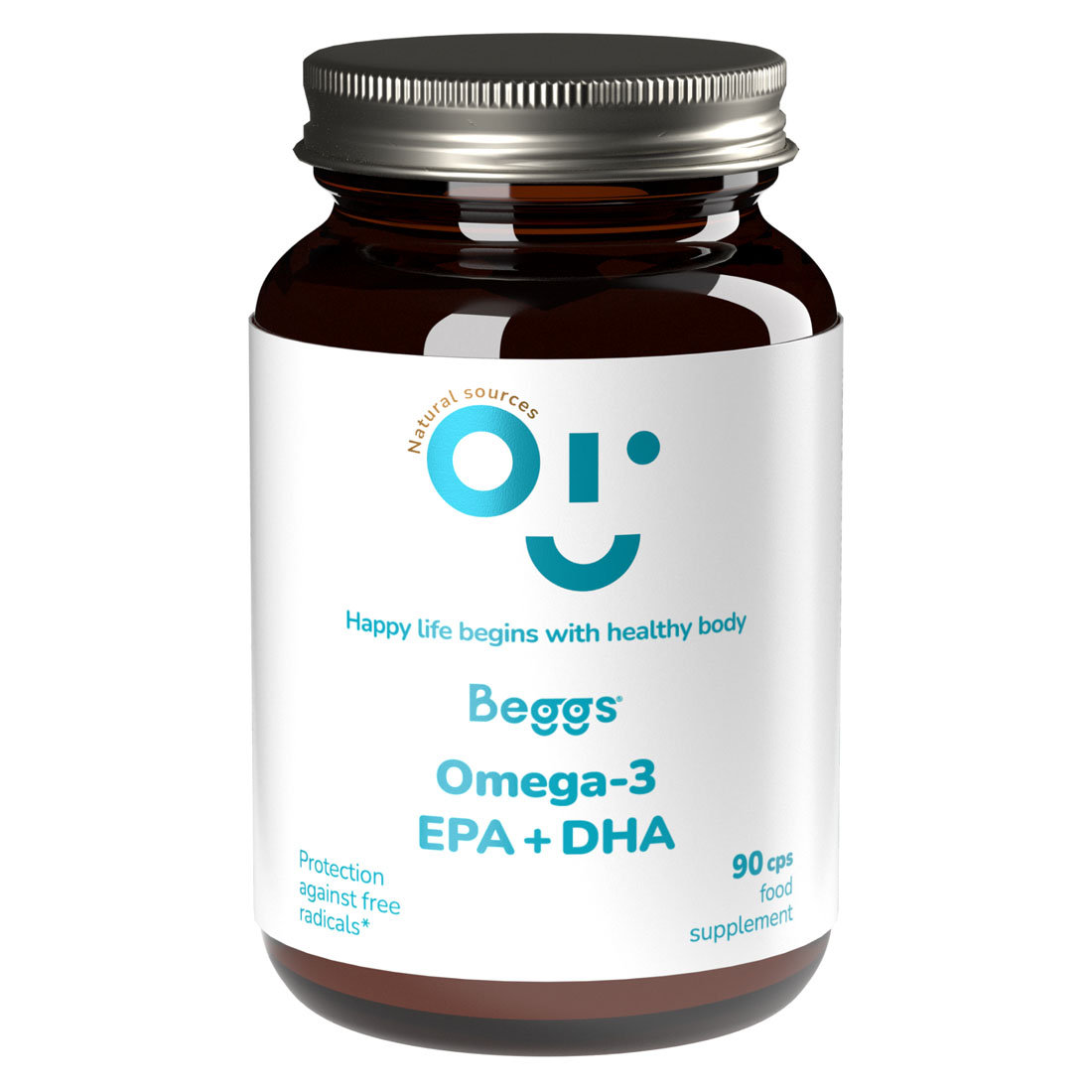 Suplement diety, Beggs Omega 3 Epa+dha, 90 Kaps. | Sklep EMPIK.COM