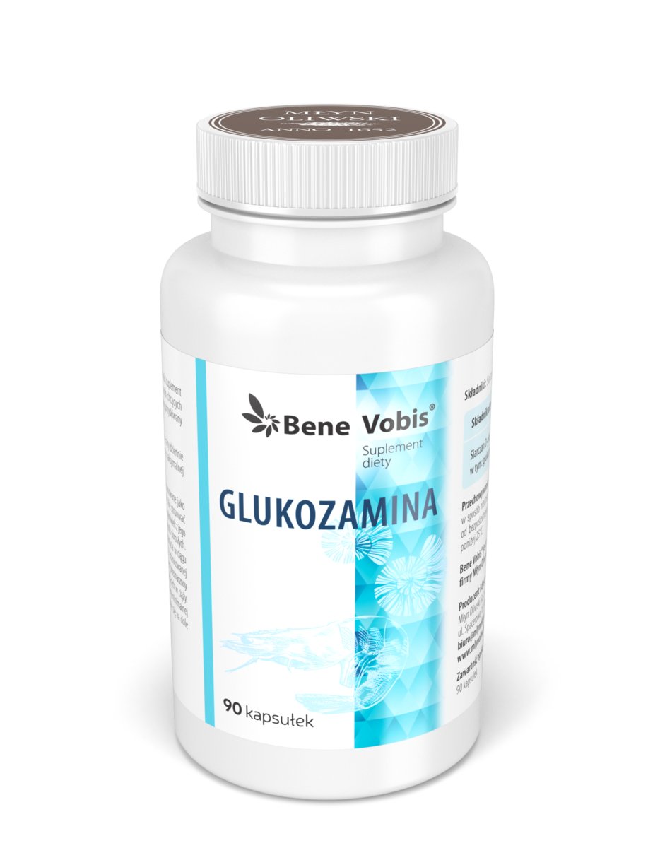 Suplement diety, Bene Vobis, Glukozamina, 90 kaps. | Sklep EMPIK.COM
