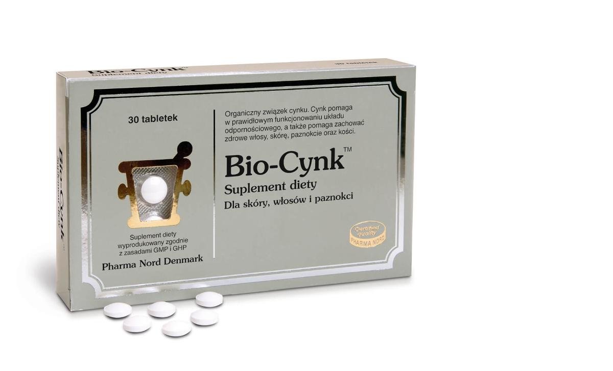 Suplement diety, Bio-Cynk, suplement diety, 30 tabletek | Sklep EMPIK.COM