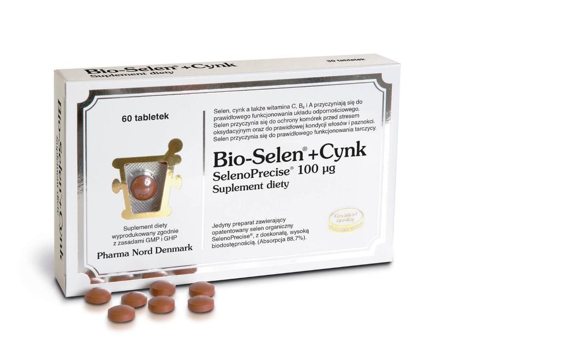Suplement diety, Bio-Selen + Cynk, suplement diety, 60 tabletek | Sklep ...