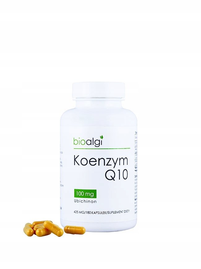 Suplement diety, Bioalgi, Koenzym Q10 100 mg, 180 szt. | Sklep EMPIK.COM