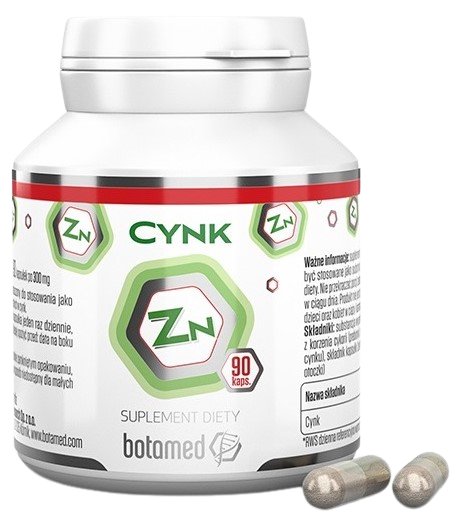 Suplement diety, Botamed, Cynk, 90 kaps. | Sklep EMPIK.COM