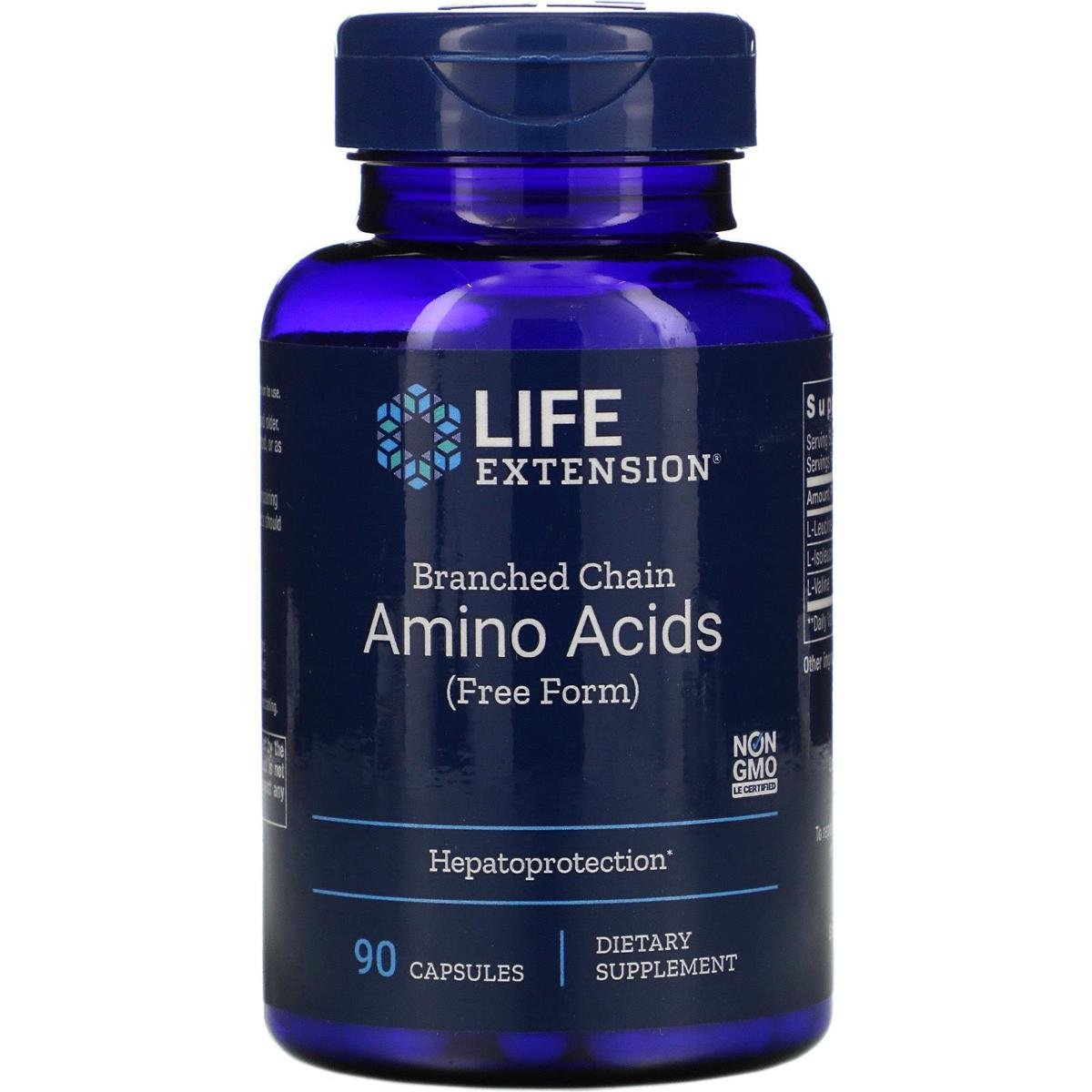 Suplement diety, Branched Chain Amino Acids (BCAA) (90 kaps.) | Sklep ...