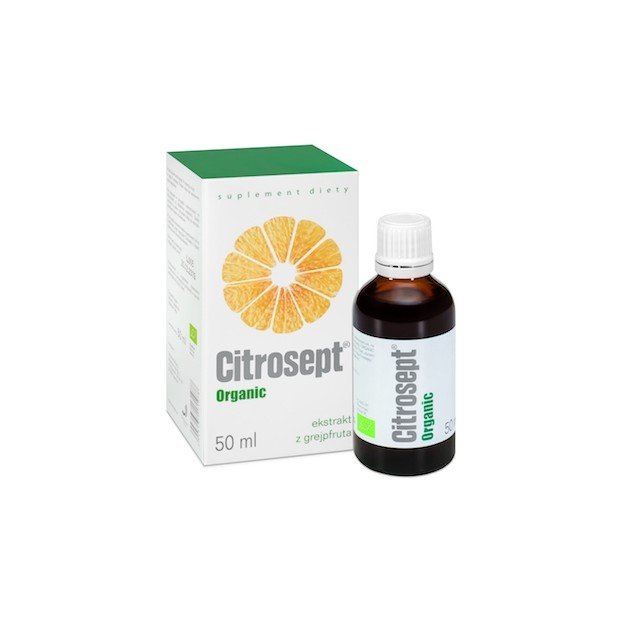 Suplement diety, Cintamani, Citrosept Organic, ekstrakt z grejpfruta ...