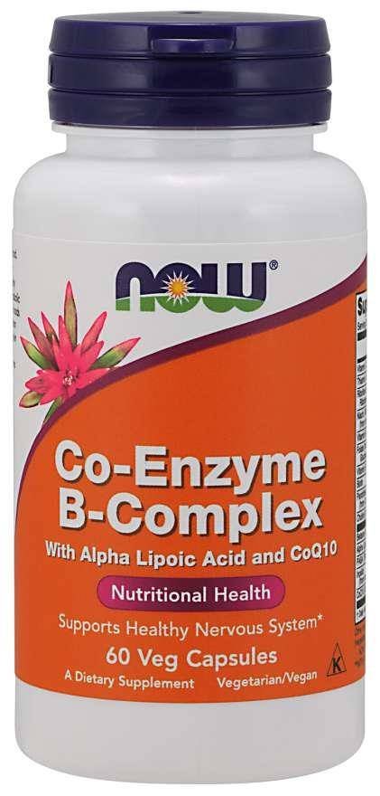 Suplement diety, Co-Enzyme B-Complex Kompleks Witamin z grupy B + Kwas alfa liponowy + Koenzym ...