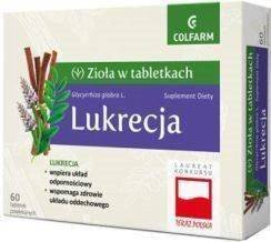 Suplement diety, Colfarm Lukrecja 60 t odporność | Sklep EMPIK.COM