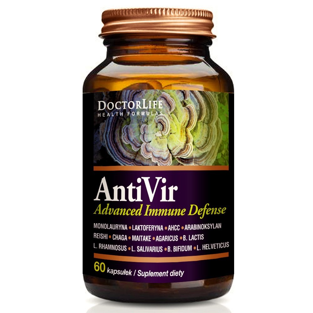 Suplement diety, DOCTOR LIFE AntiVir z Laktoferyną 60 kaps | Sklep ...