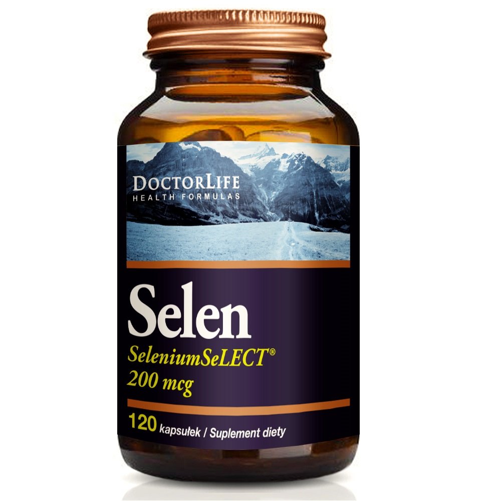Suplement diety, DOCTOR LIFE, Selen 200 mcg, 120 kaps | Sklep EMPIK.COM