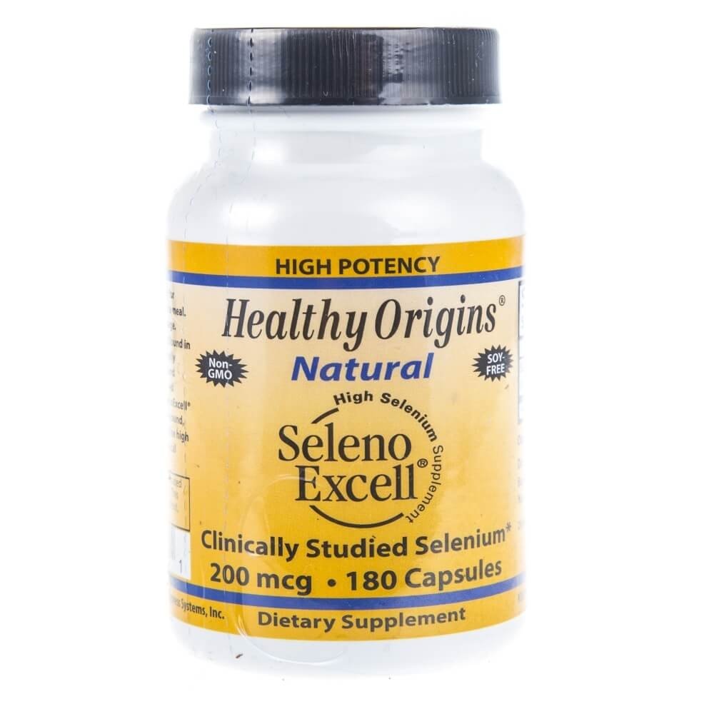 Suplement diety, Healthy Origins, Seleno Excell 200 mcg, 180 kapsułek | Sklep EMPIK.COM