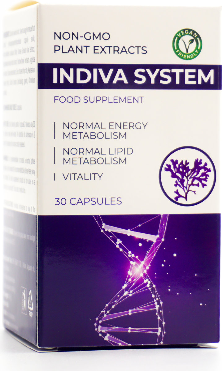 Suplement diety Indiva System 30 kapsułek | Sklep EMPIK.COM